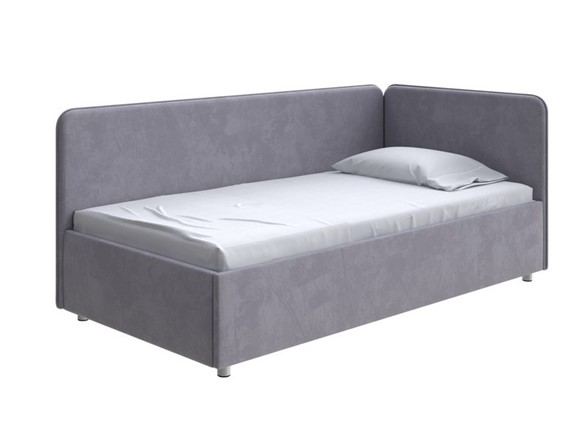 Кровать с подъемным механизмом Siesta, 90х200, Микровелюр Manhattan ...